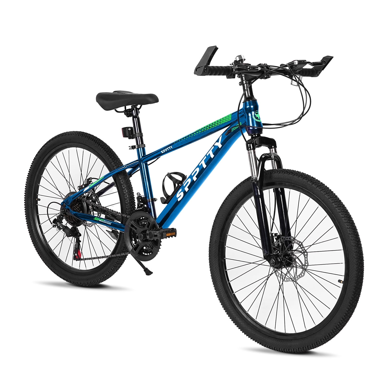 SPPTTY 21 Speed Mountain Bike,24 inch Bike for Men Women Boys Girls ...