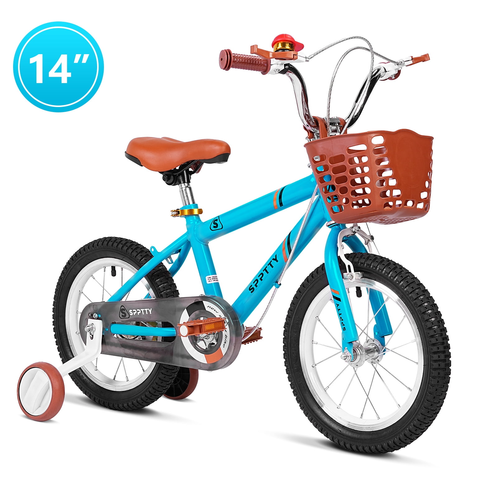 SPPTTY Girls Bike with Basket for 2-10 Years Old , 14" 18" Kids Bike ...