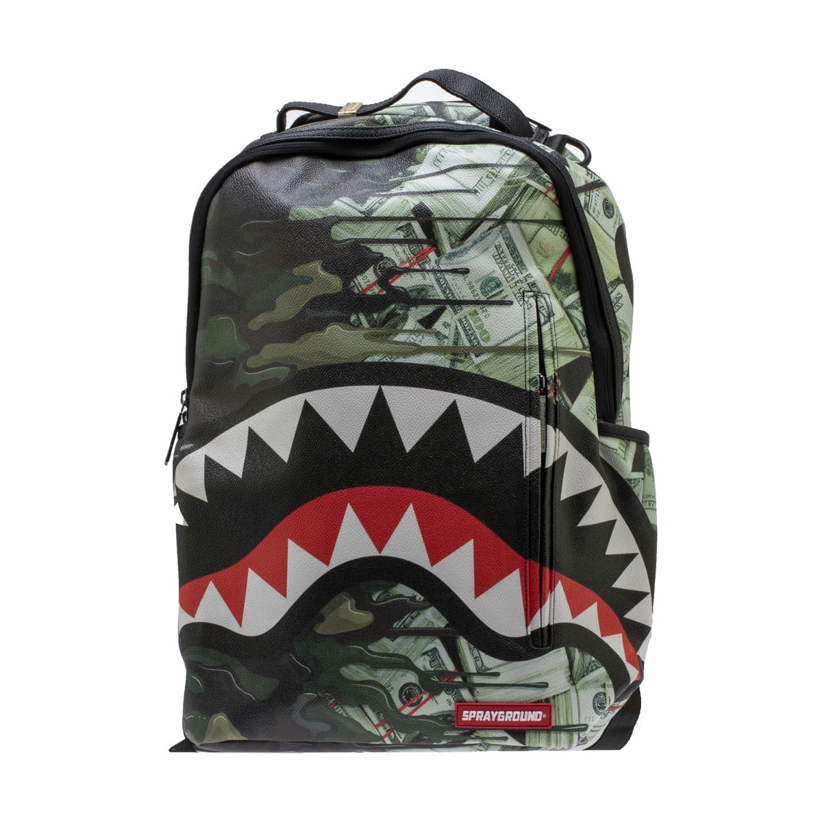 SPRAYGROUND Psycho Shark Backpack | Green (B1589) - Walmart.com