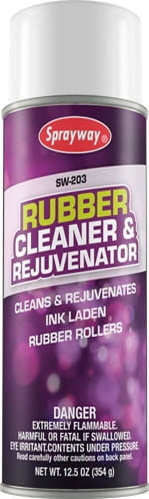 SPRAYWAY SW203 Ink Laden Rubber Roller Cleaner, Rejuvenator & Coat ...