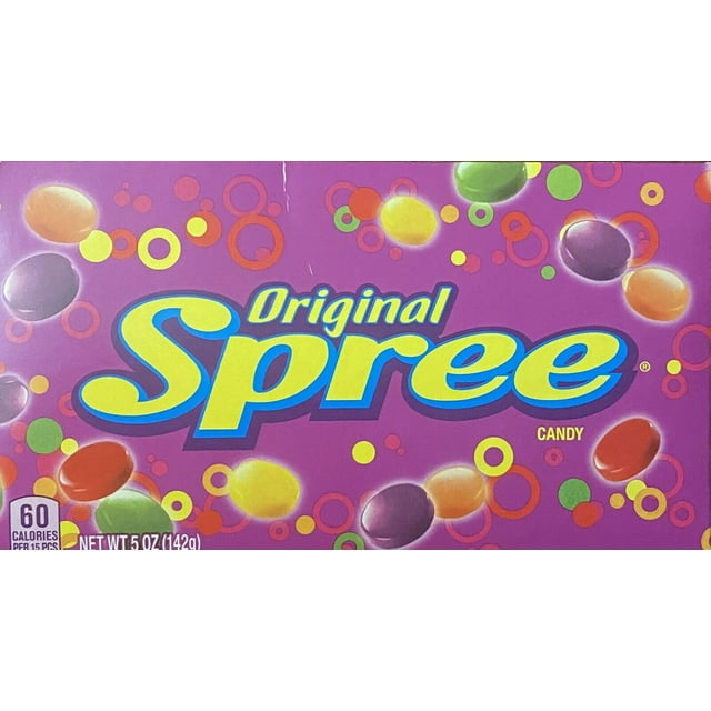 SPREE Original Candy Theater Box 5 oz - FREE SHIPPING - Walmart.com