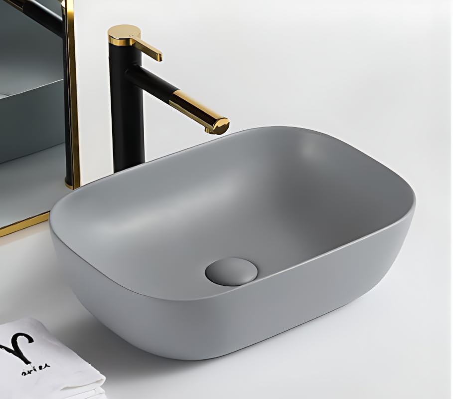 SPRENZA Ceramic Tabletop Washbasin Countertop Vessel Sink Wash ...