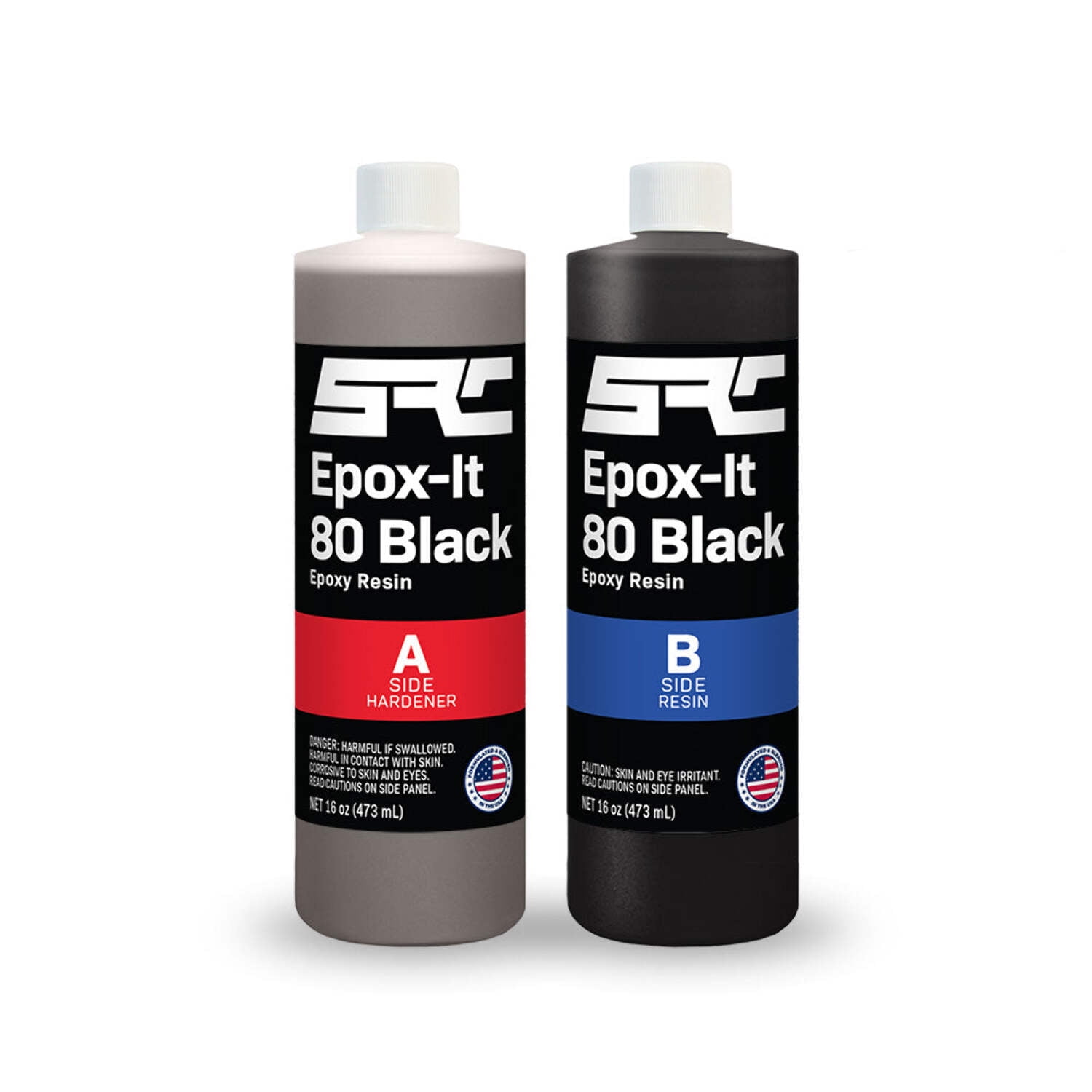 SPRESIN Black Epoxy Resin 32 Oz (16 Oz Part A + 16 Oz Part B) High ...