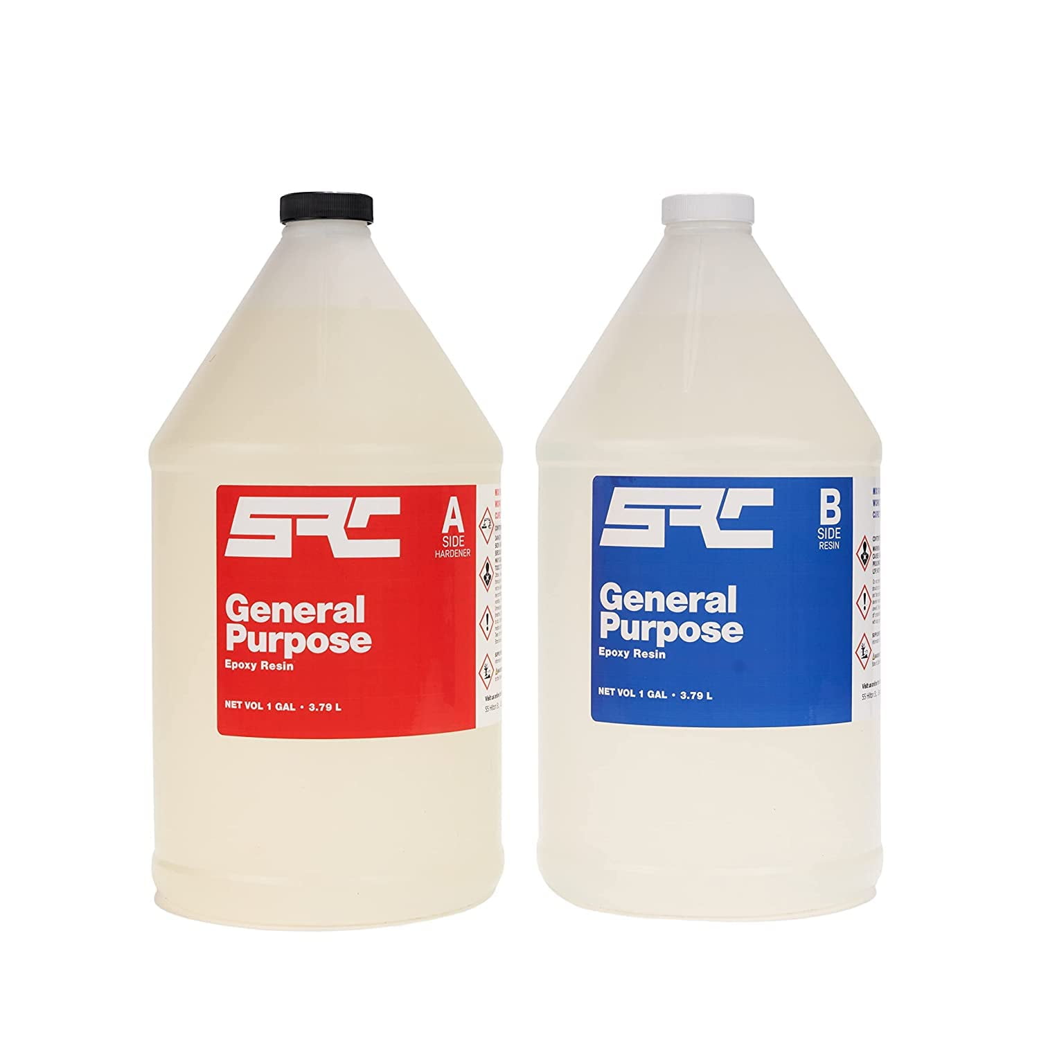 SPRESIN Clear 2 Part General Purpose Purpose Epoxy Resin Kit 2 Gal (1 ...