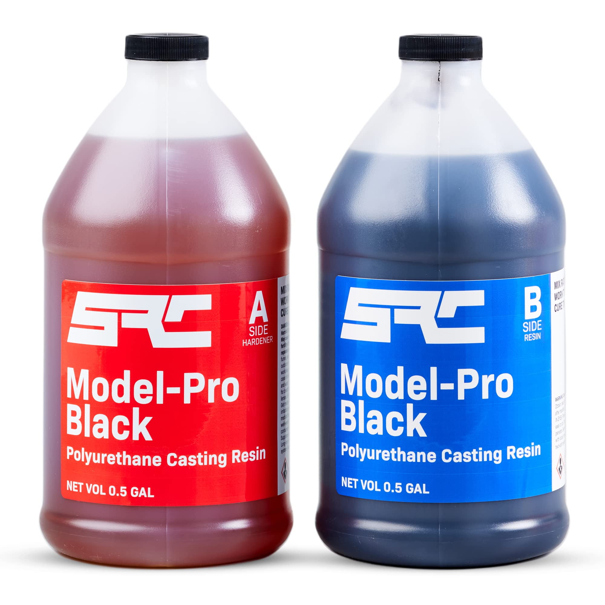 SPRESIN Model-Pro Black, 1 Gal (0.5-Gal Part A + 0.5-Gal Part B) Resin ...