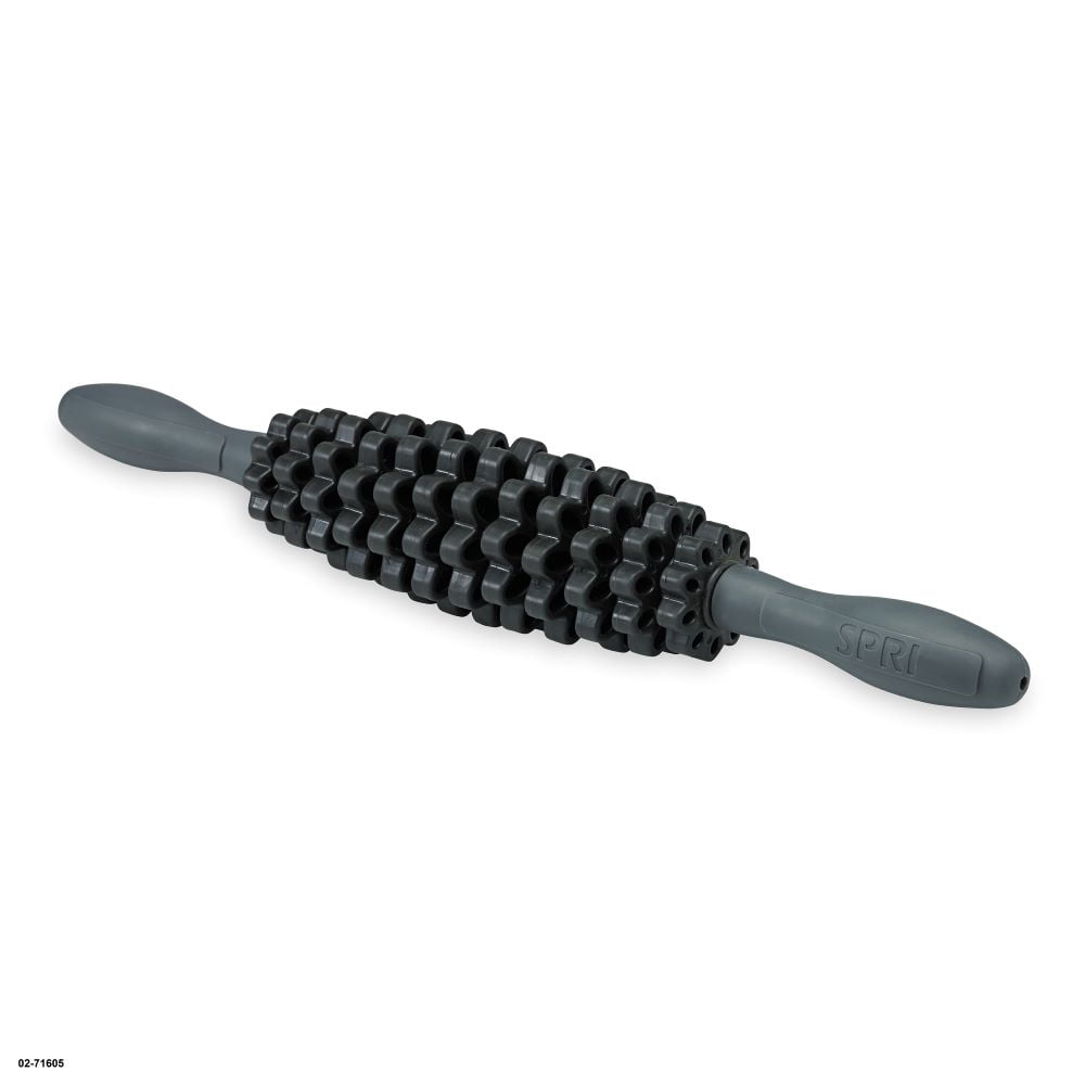 SPRI Custom Fitness Massage Roller, Muscle Roller, Black - Walmart.com