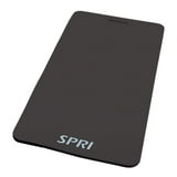 SPRI Exercise Mats (Black, 48"x 20"x 1/2-Inch) - Walmart.com