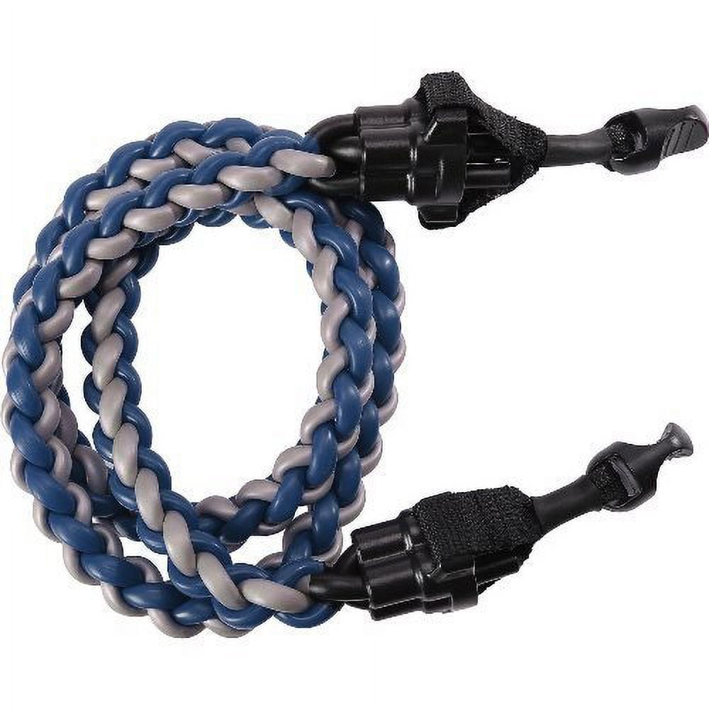 SPRI Quick Select Xertube Braided Resistance Band Exercise Cord Blue ...