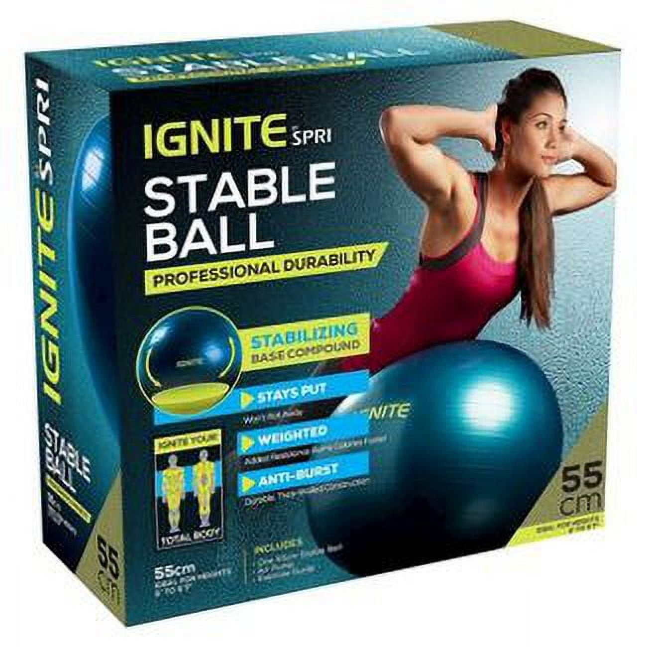 SPRI Stability Balance Ball, 55cm - Walmart.com
