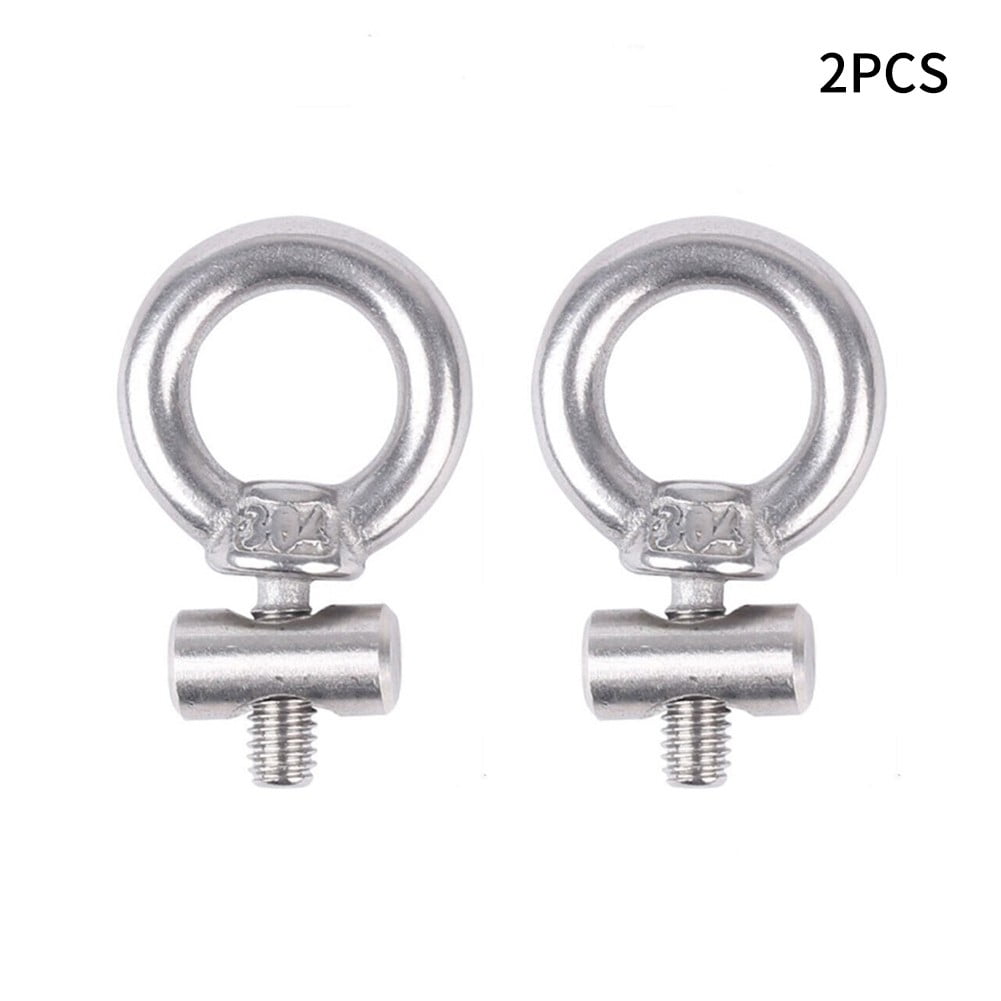 SPRING 1/2/4/4pair Car 304 Stainless Steel Awning Rail Stoppers For ...
