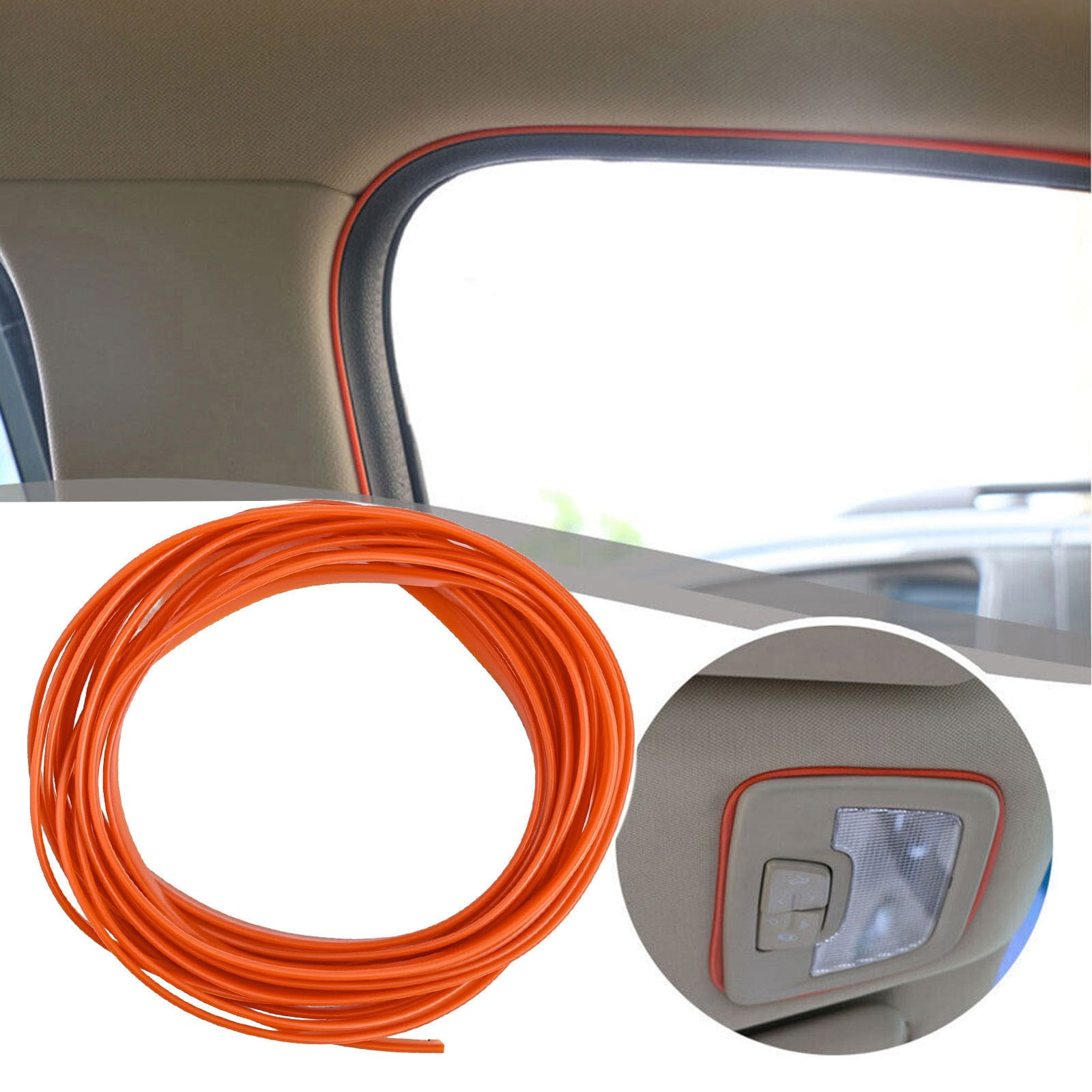 SPRING 1 Roll 5M Car Moulding Line Auto Interior Parts Car-Styling Trim ...
