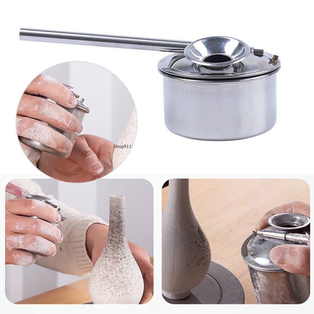 SPRING 100ML Stainless Steel Paint Glazes For Ceramics Painting Spray ...