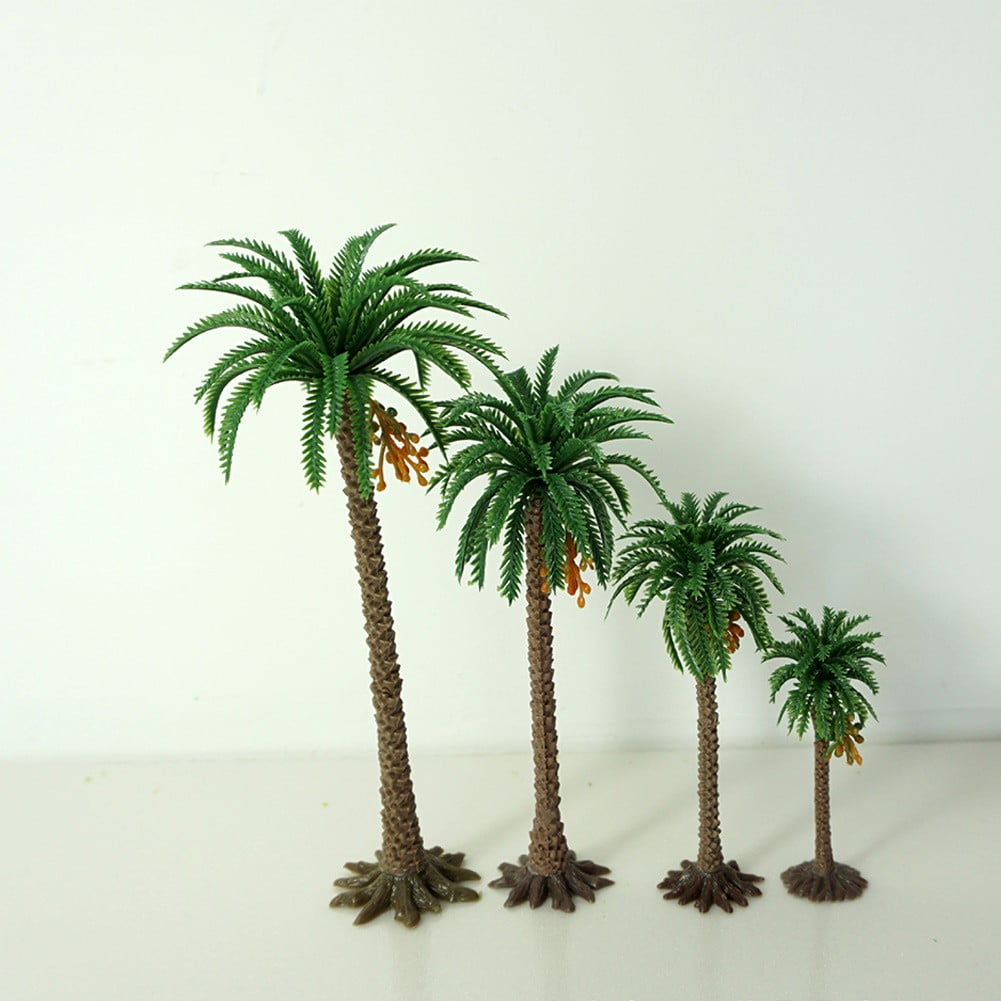 SPRING 10X Model Trees Palm Scale Tree Coconut Palm Park Rainforest ...