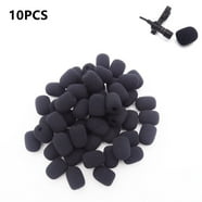 5 Pcs Microphone Sponge Cover Protectors Microphones Mini Filter Black ...