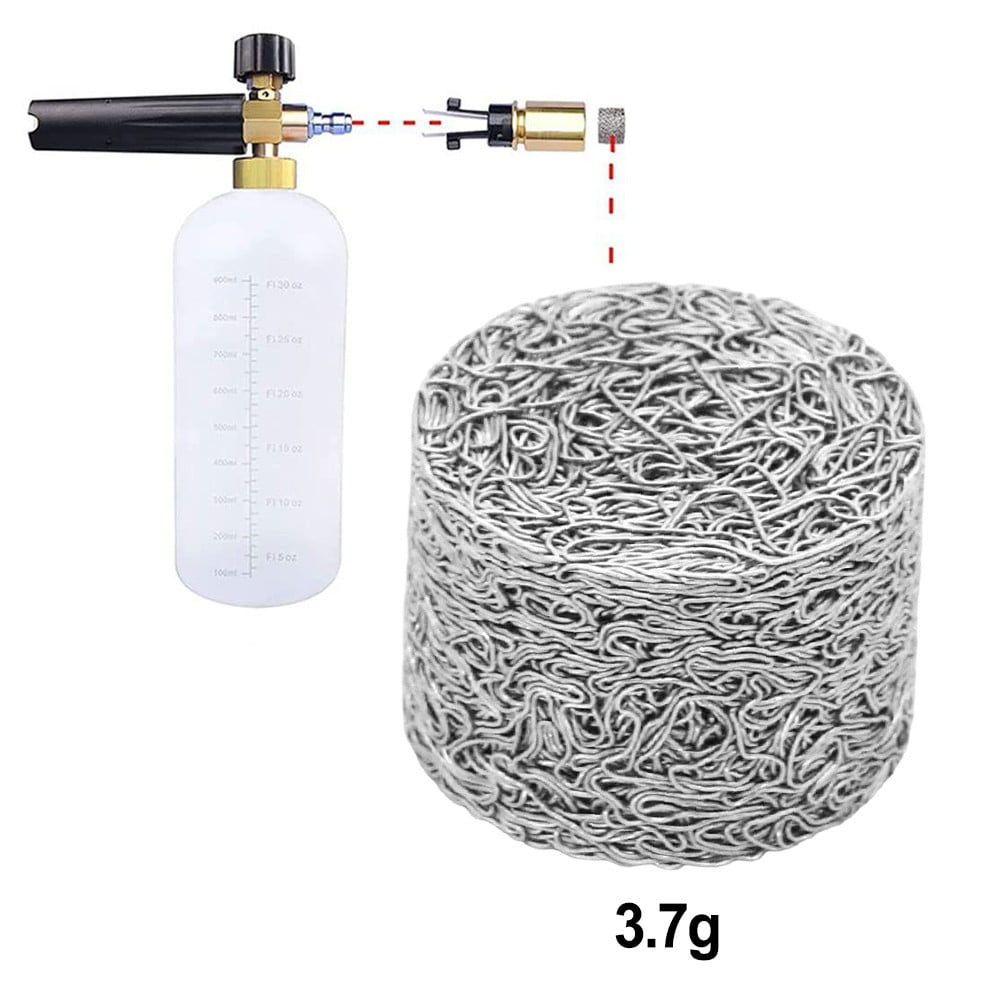 SPRING 1Pcs Multi-Layer Foam Orifice Mesh Nozzle Tip Lather Foam Snow ...