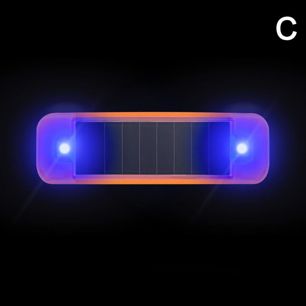 SPRING 1pc 12V 3W Car Dummy Alarm Solar Flash LED Light Fake Security ...
