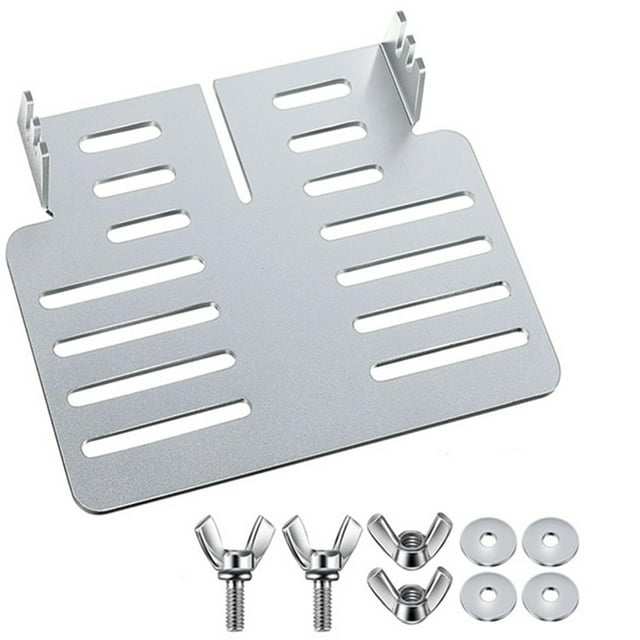 SPRING 1set Heat Powered Stove Fan Mounted Bracket Stainless Steel ...