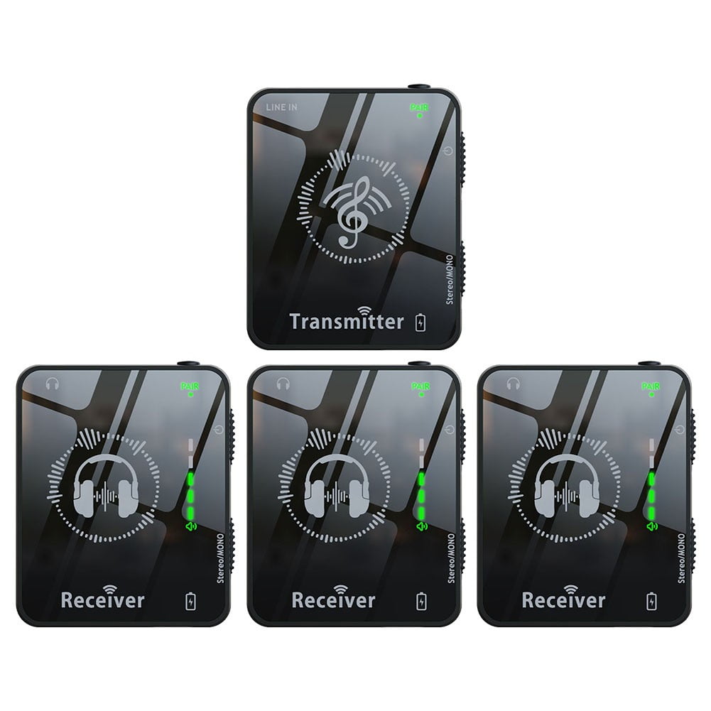 SPRING 2 4GHz Wireless Earphone System for Musicians with 30m ...