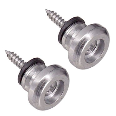 Lock-It Straps Polymer Plush 2" Locking Guitar Strap Sugar Skulls ...