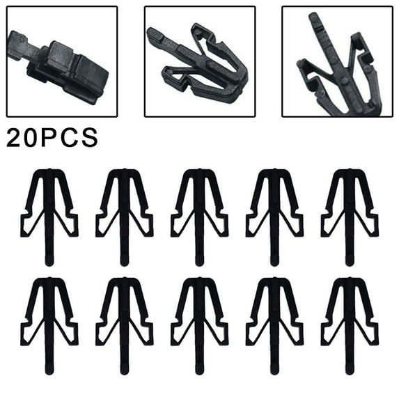 SPRING 20Pcs Grille Retainer Clip Plastic Front Grille Clip For Isuzu ...