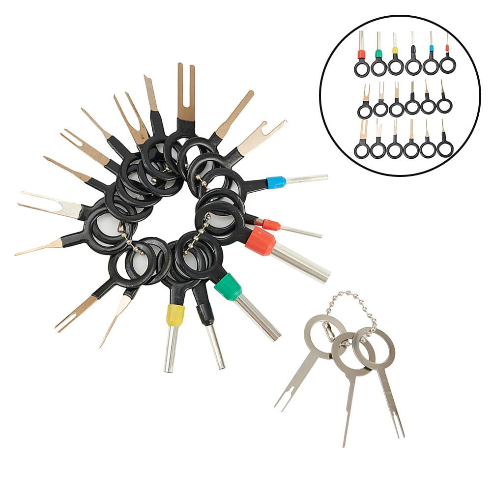 SPRING 21 Pcs Car Terminal Removal Tools Electrical Wire Crimp ...