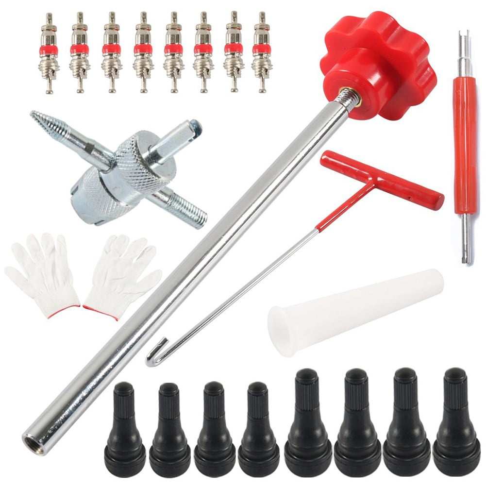 SPRING 22pcs quick Change Tire Valve Tool Kit fit for Cars,ATVs,Trucks ...