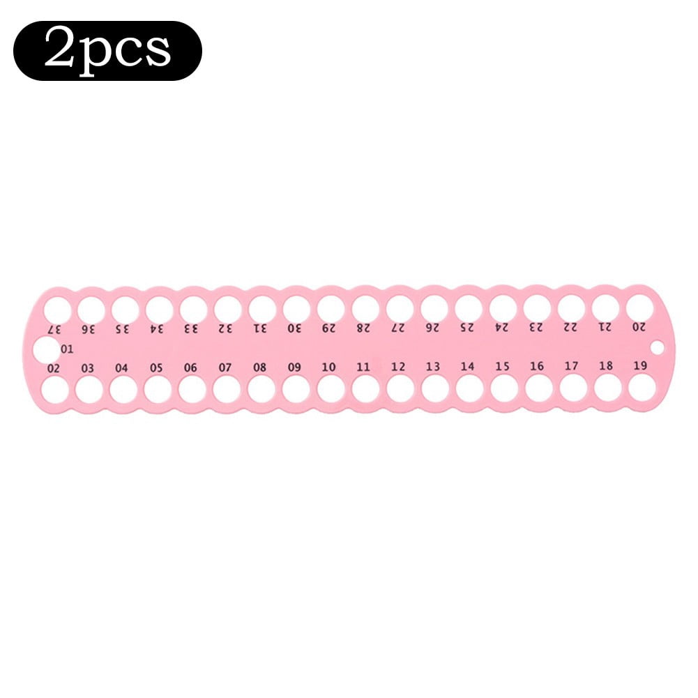 SPRING 2PC Embroidery Floss Organizer 37 Holes Cross Stitch Threads ...