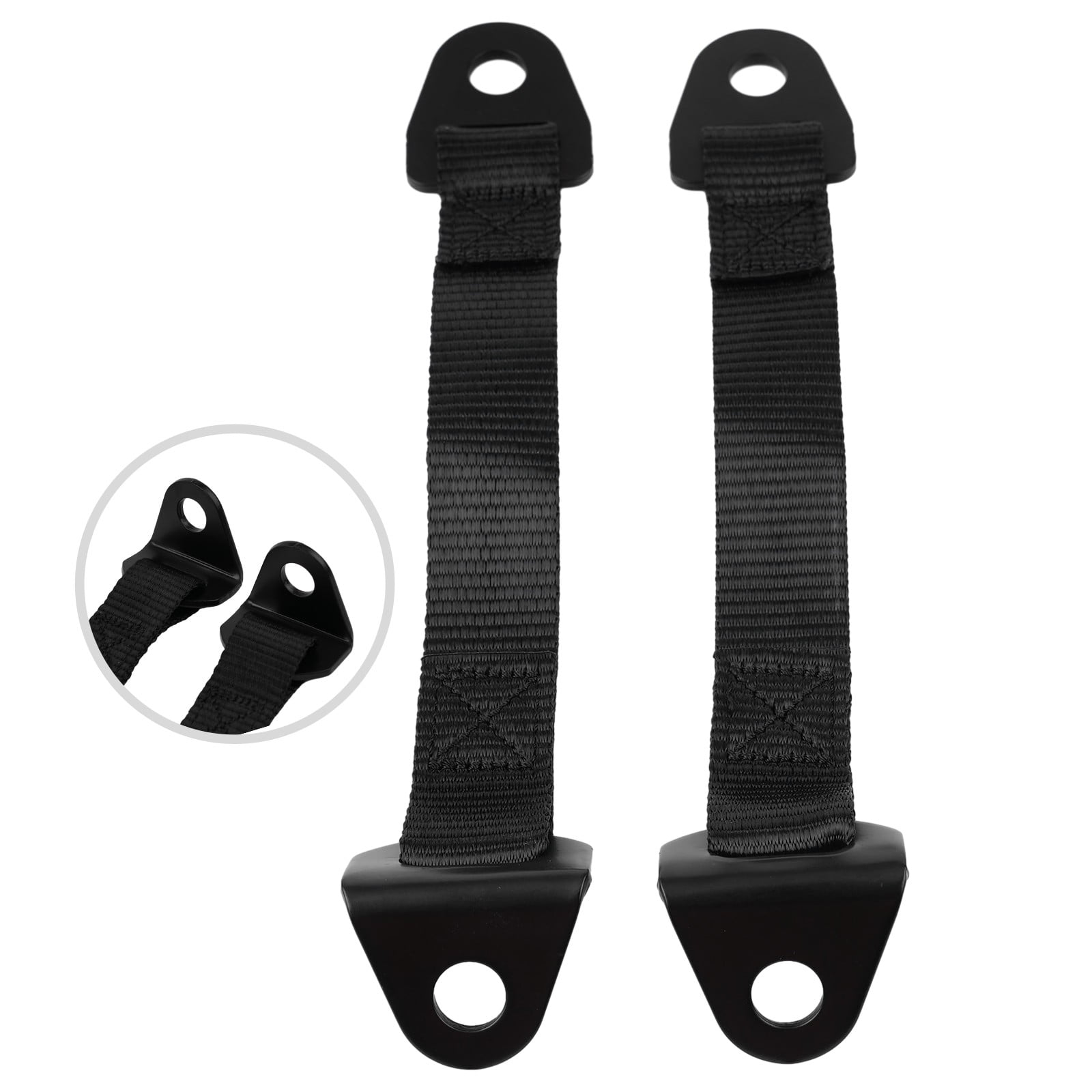 SPRING 2pcs Car Adjustable Door Limiting Check Strap For Can Am ...