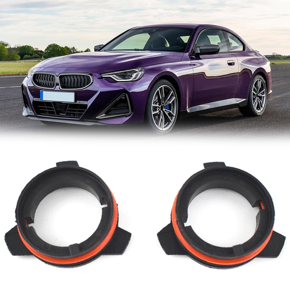 SPRING 2x H7 LED Headlight Adapter Holder Socket Base Retainer Clip for ...