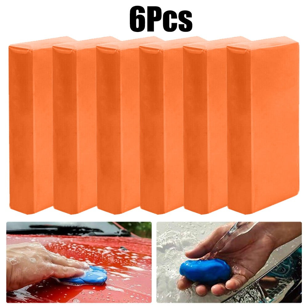 SPRING 3/6/10 Pcs Auto Clay Cleaning Bar Car Detailing Waxing Polish ...