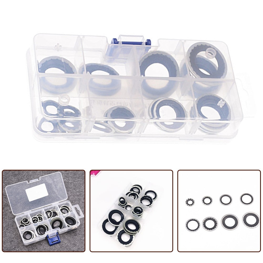 SPRING 30 PCS Car Automotive Air Conditioning Compressor Gasket ...