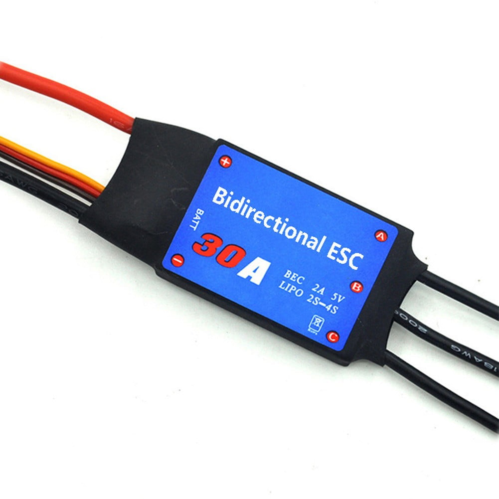 SPRING 30A/40A/50A Bidirectional Brushless ESC RC Car Pneumatic ...