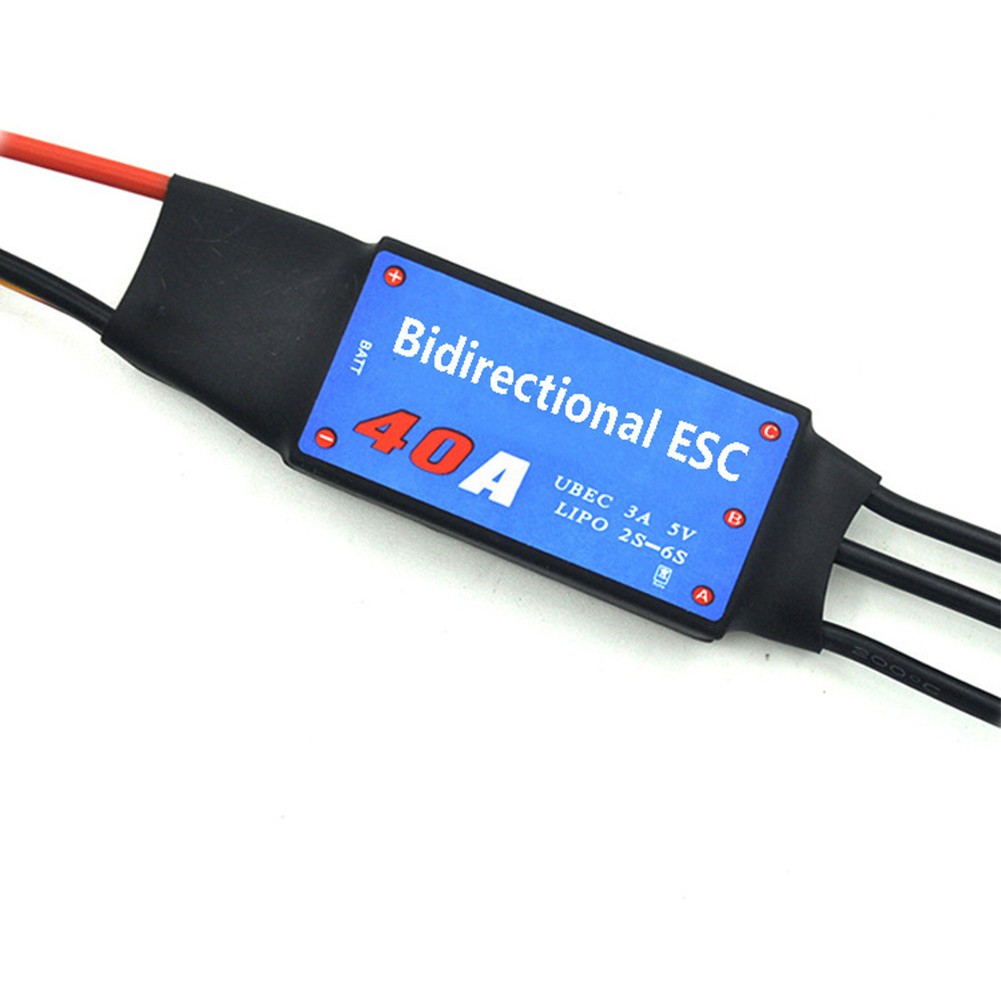 SPRING 30A/40A/50A Bidirectional Brushless ESC RC Car Pneumatic ...
