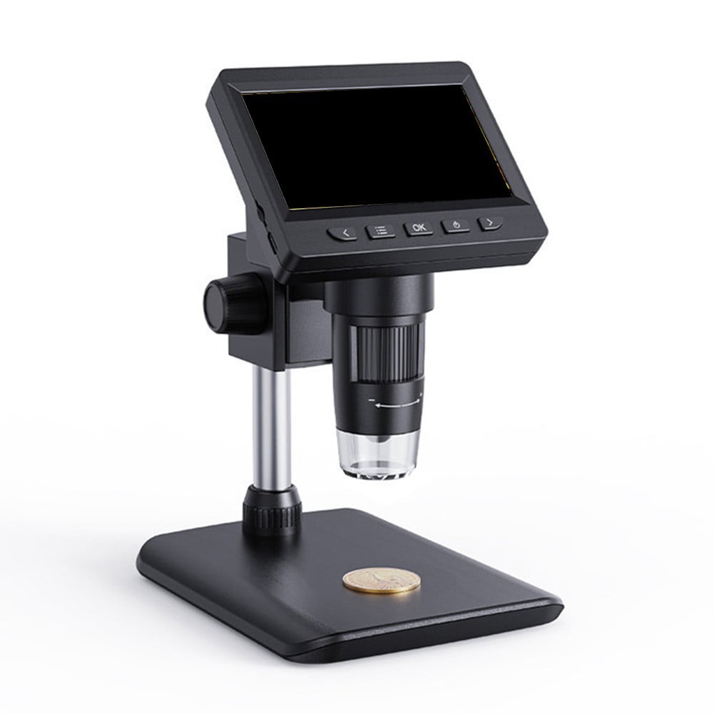 SPRING 4.3 Inch Digital Microscope 1080P 50-1000x Coin Microscopio ...
