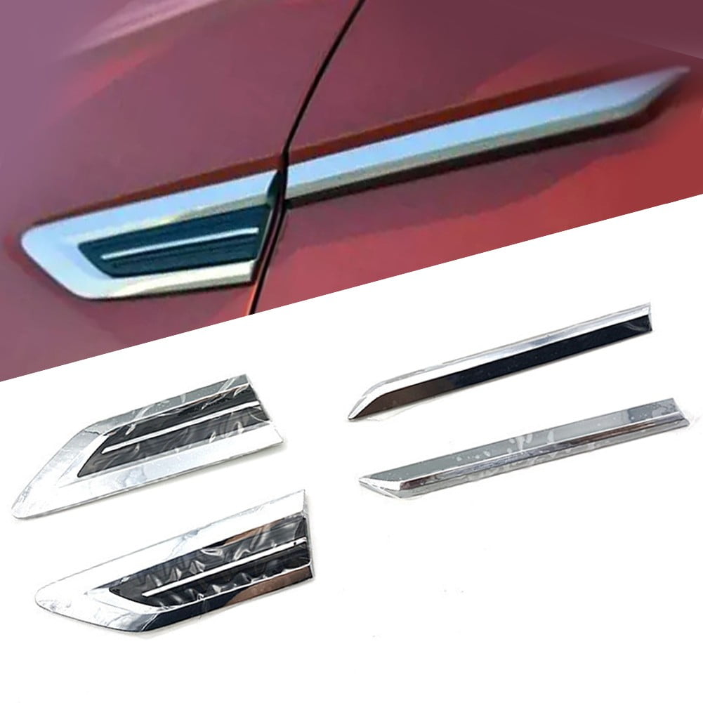 SPRING 4* For MK2 2017-2021 Side Wing Fender Emblem Badge Stickers ...