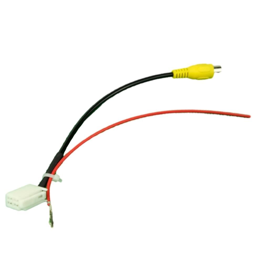 SPRING 4 Pin Car Radio Reverse Camera RCA Input Plug Cable Car Back Up ...