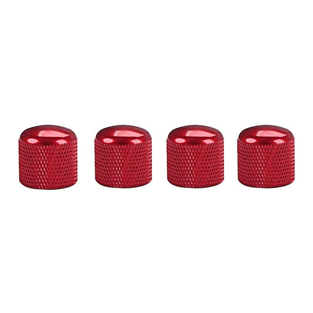 SPRING 4PCS 6mm Guitar Bass Dome Tone Volume Control Knobs For Electric ...