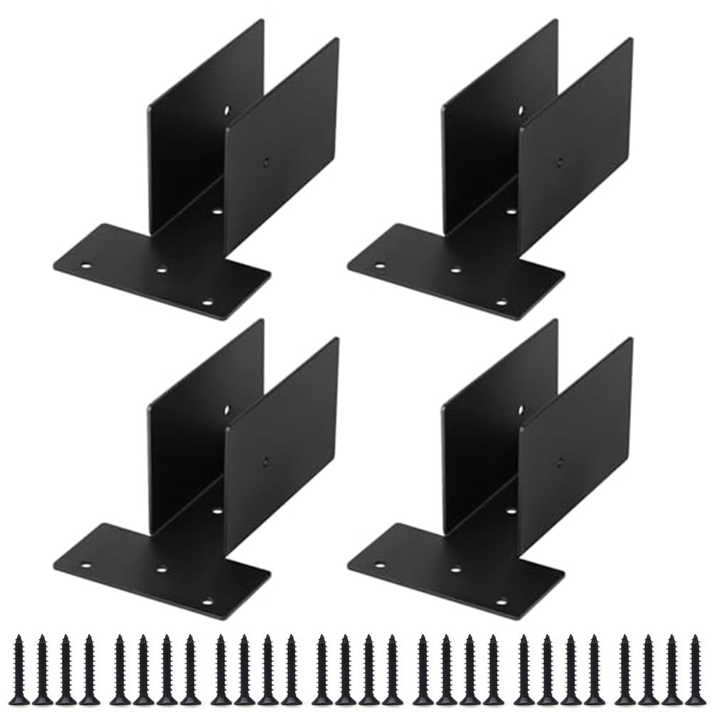 SPRING 4pcs 2x4 Pergola Side Top Mount Bracket Upper Joint Timer Lumber ...
