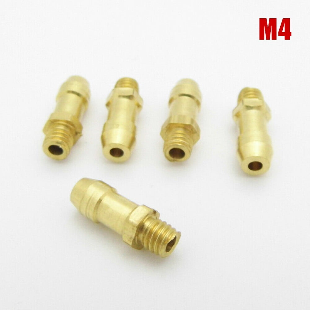 SPRING 5pcs M3/M5/M6 Brass Motor Cooling Water Nipple Nozzle for RC ...