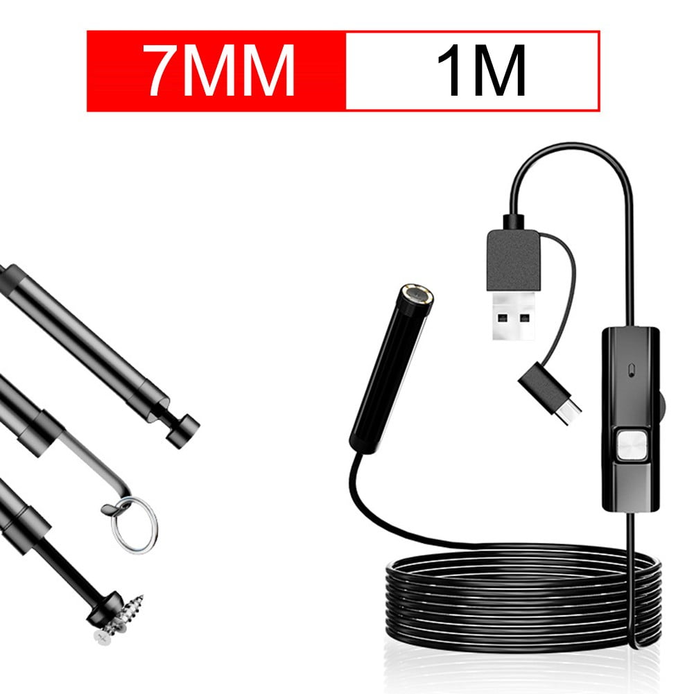 SPRING 640P HD Borescope Camera with 6 Adjustable LEDs 8mm IP65 ...