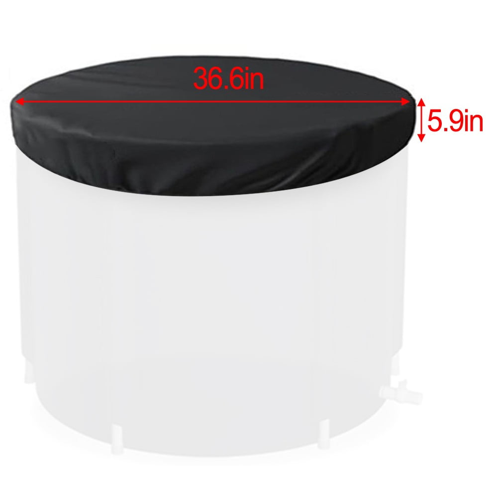 SPRING Adjustable Ice Bath Cover Elastic Design For Secure Fit Protects ...