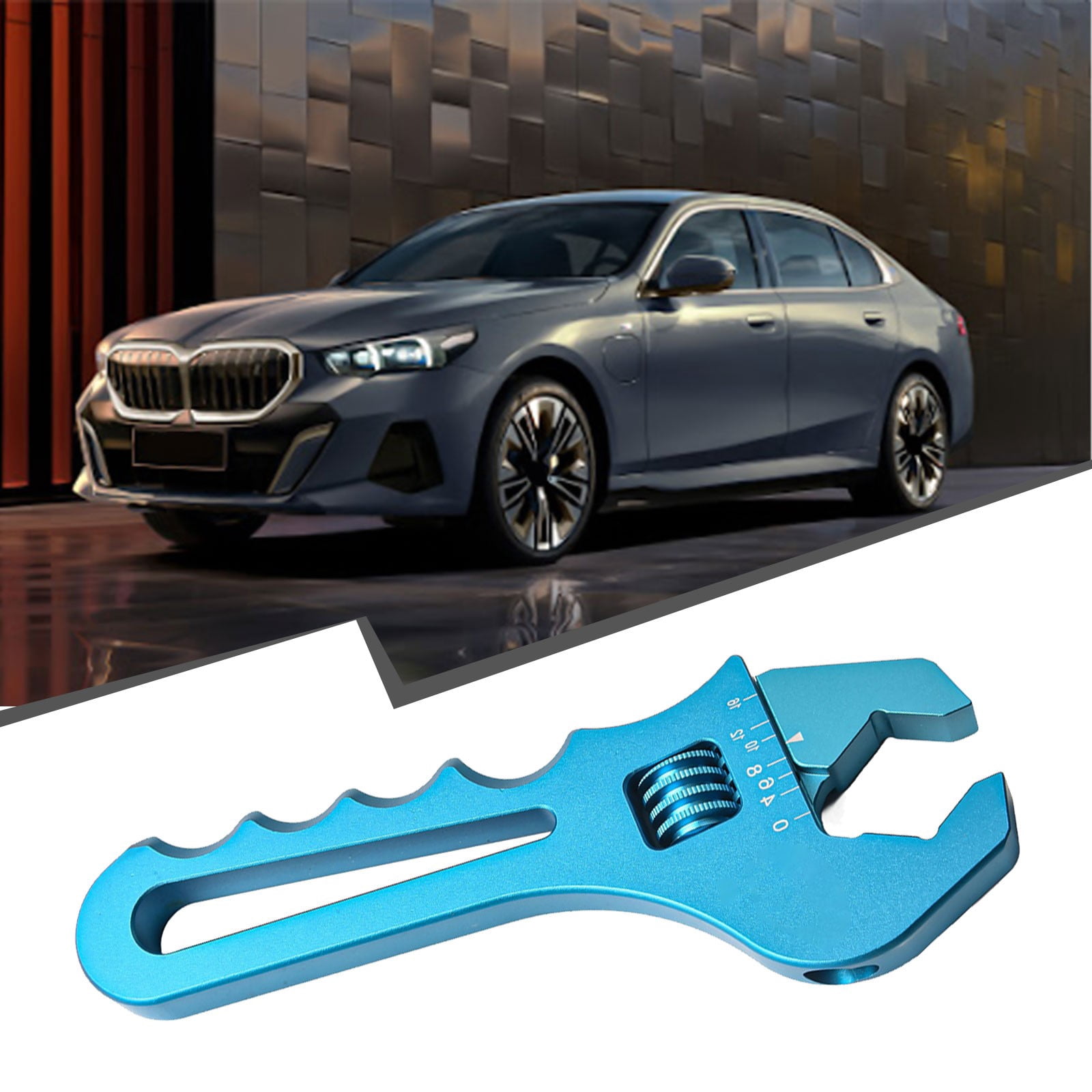 SPRING Adjustable Wrench 3AN-16AN Aluminum Spanner Tool For Hose End ...