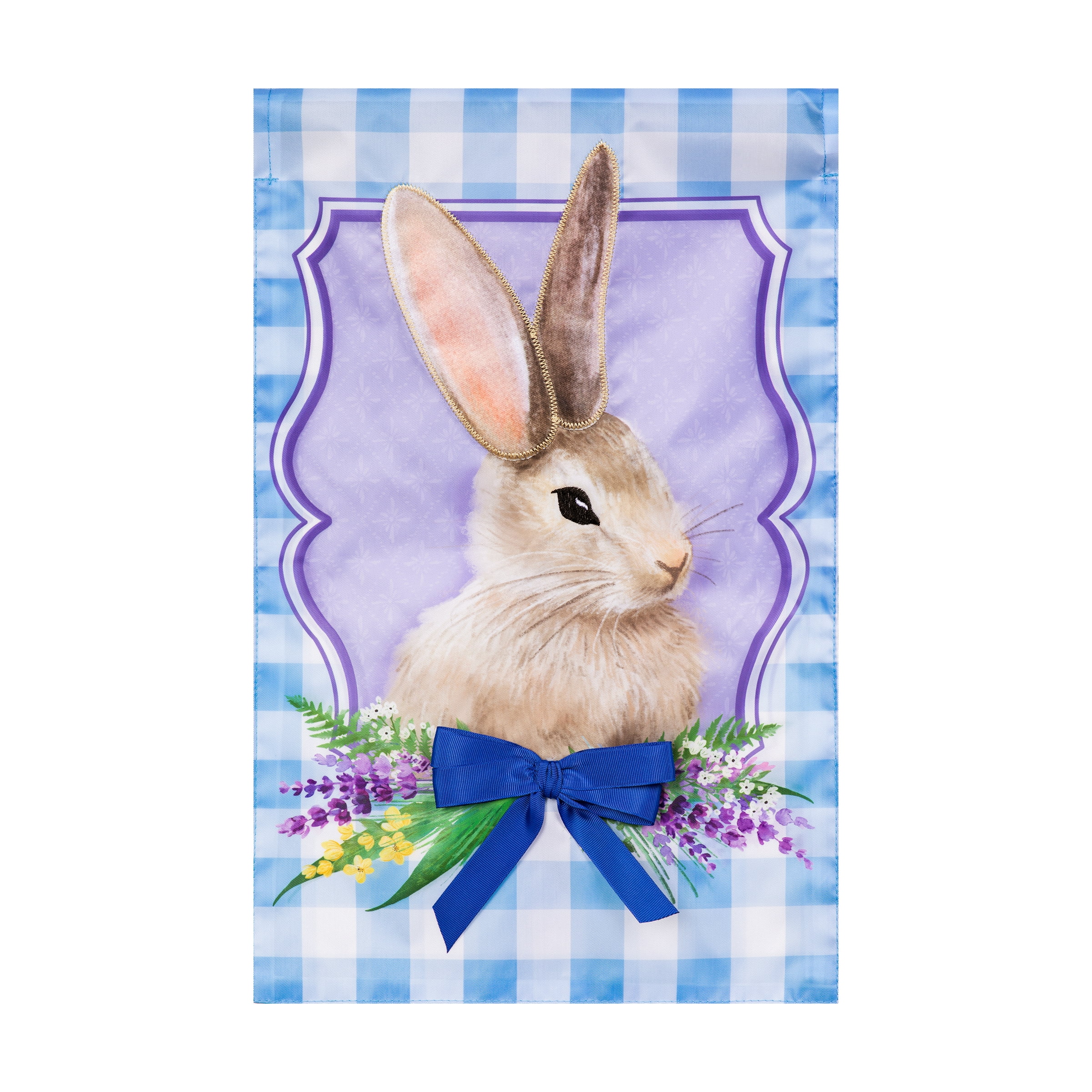 MC SPRING BUNNY FLAG - Walmart.com