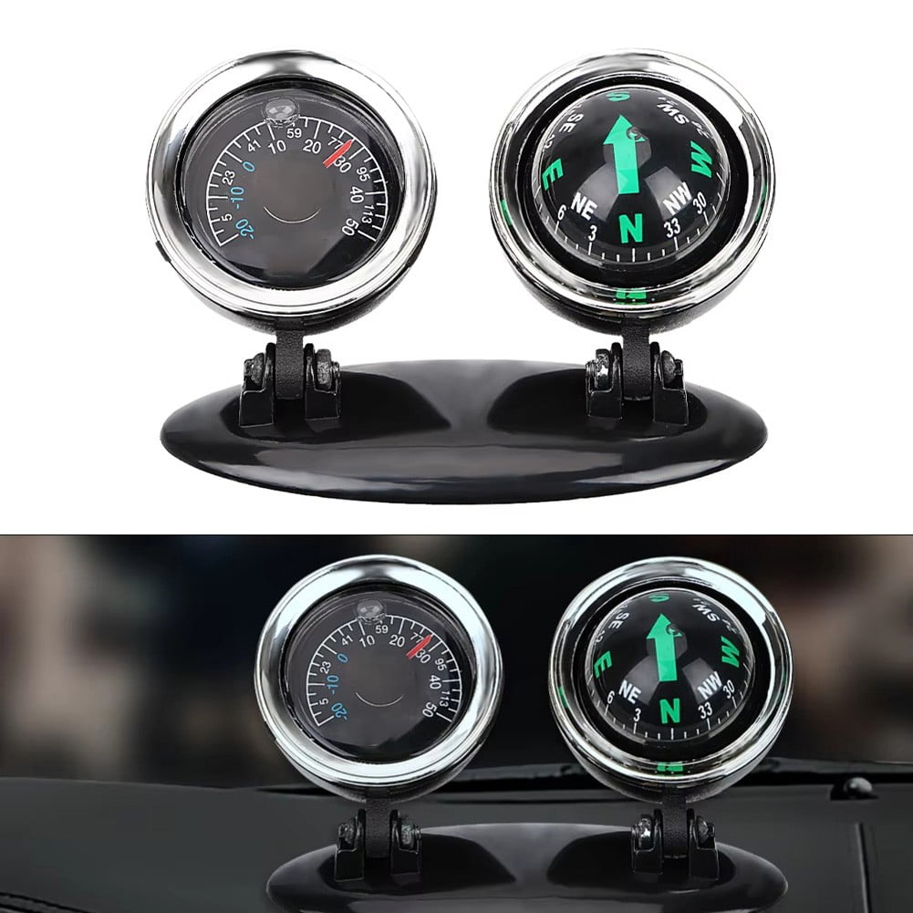 SPRING Black Car Thermometer Environmental Durability Robust ...