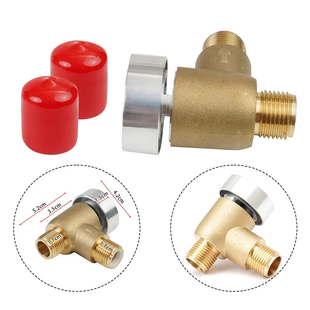 SPRING Brass RV Camper Black Tank Vacuum Breaker Check Valve ...