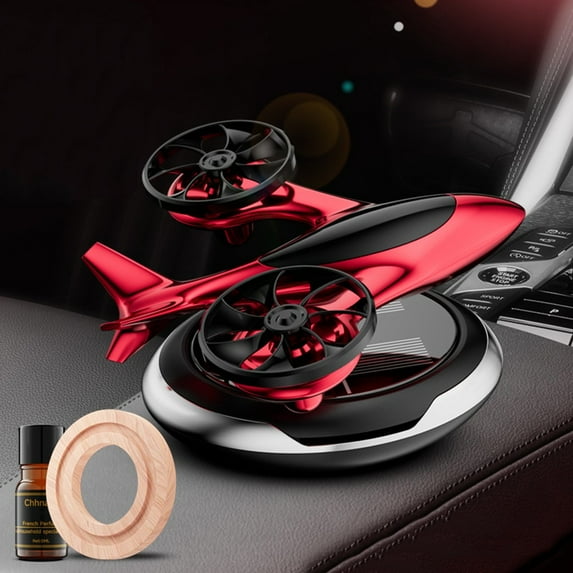 SPRING Car Aromatherapy Diffuser Solar Rotating Helicopter Air ...