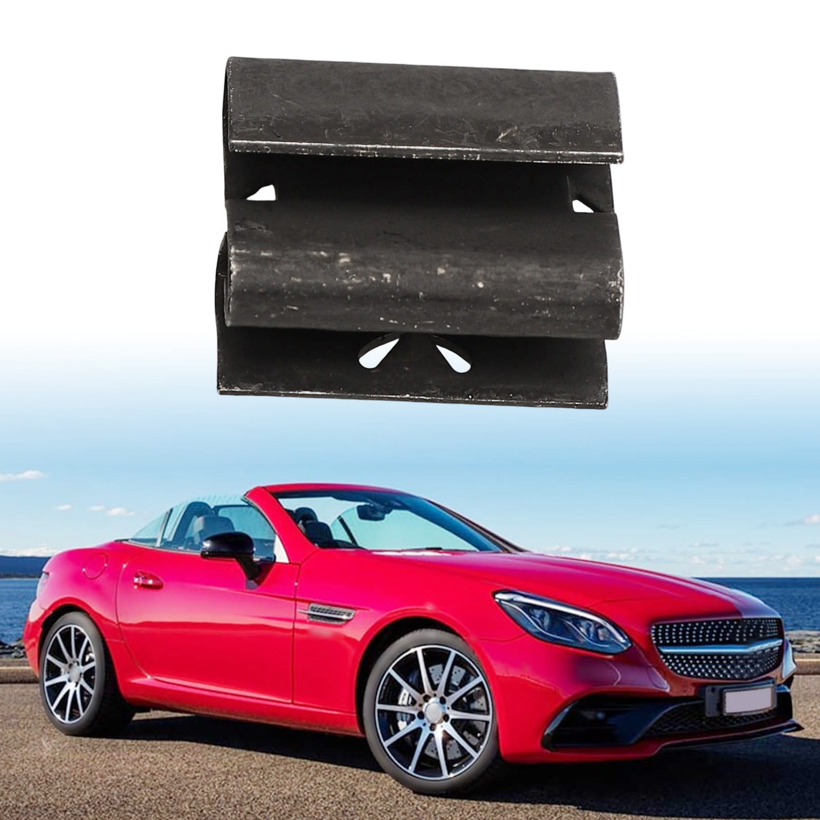 SPRING Car Door Weatherstrip Seal Clip Clamp A1239880378 Clips For Door ...