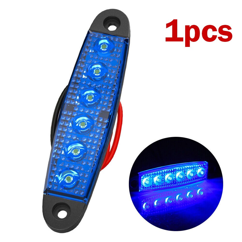SPRING Car External Lights Warning Side Marker Light 6LED Side Marker ...