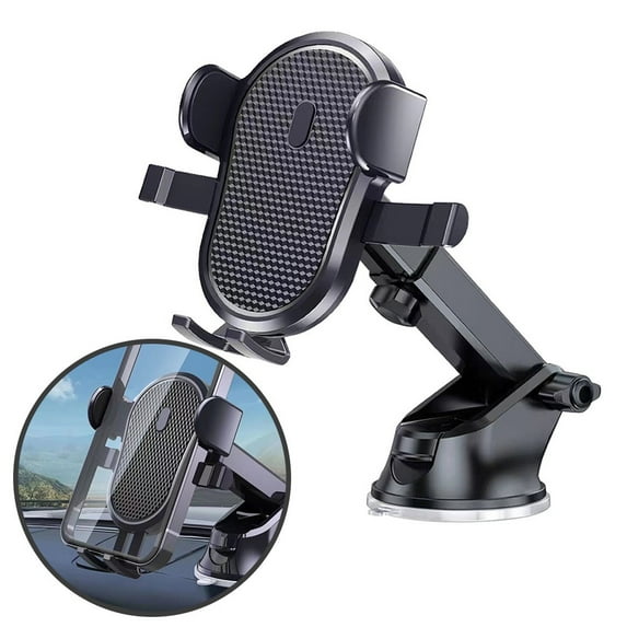 SPRING Car Phone Holder Instrument Panel Navigation Bracket Car Suction ...