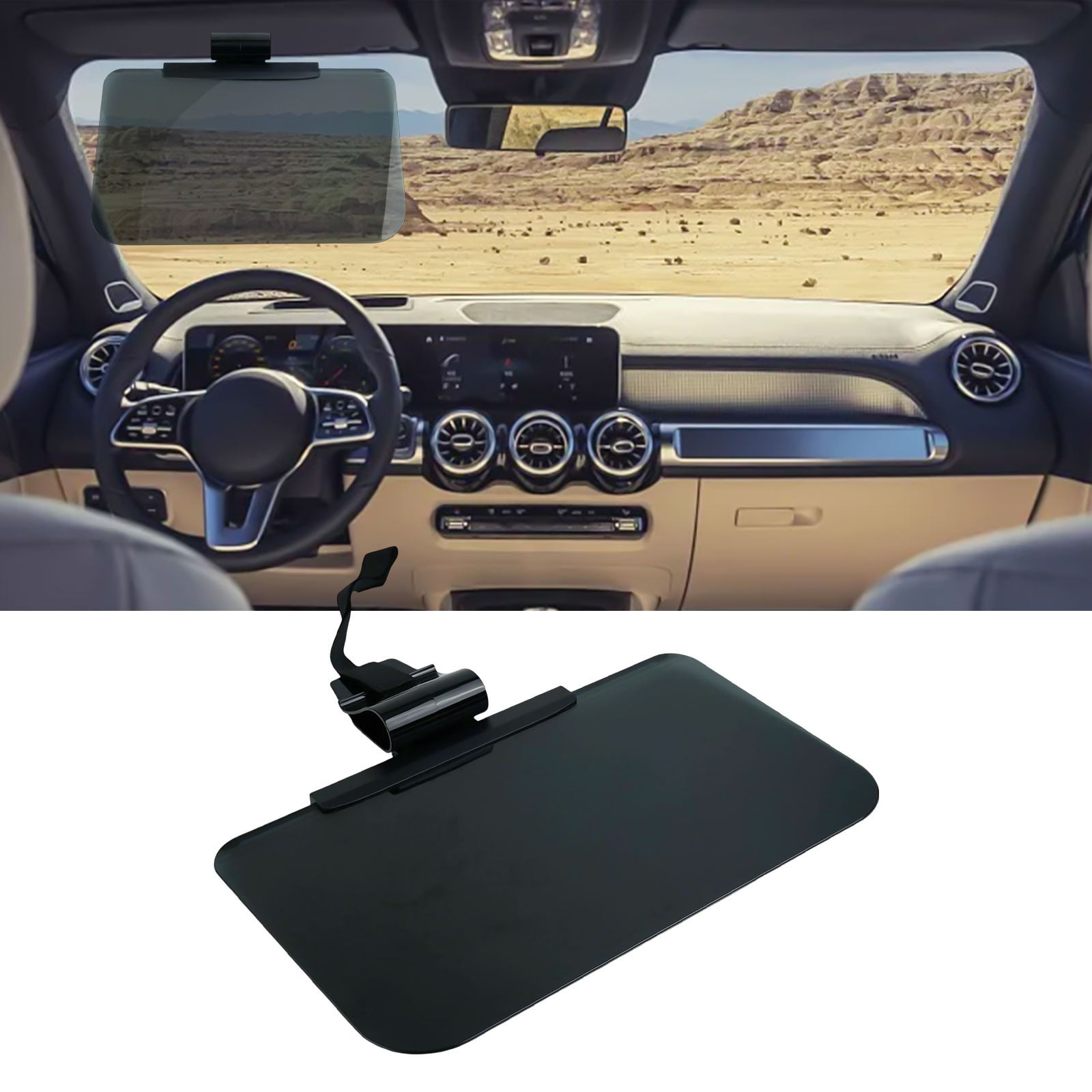 SPRING Car Sun Visor Extender Sun Visor Extender For Truck Front Seat ...
